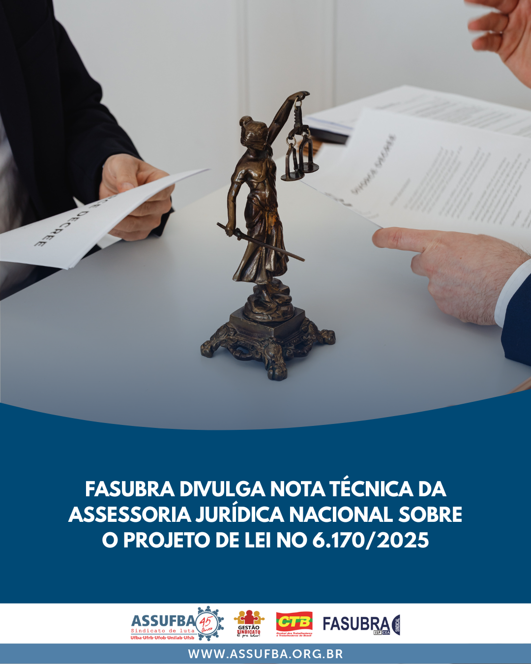 FASUBRA divulga Nota Técnica da Assessoria Jurídica Nacional sobre o ...